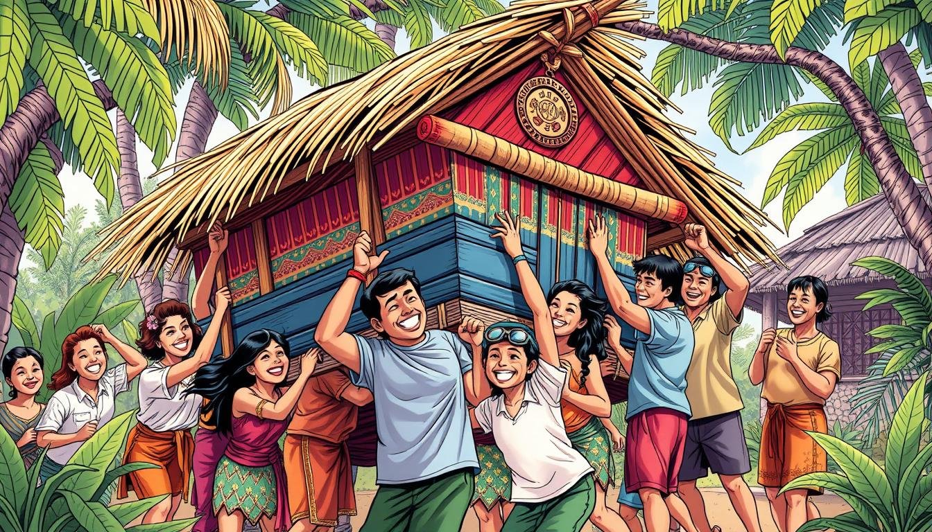 Bayanihan In Action: The Spirit of Filipino Communal Unity