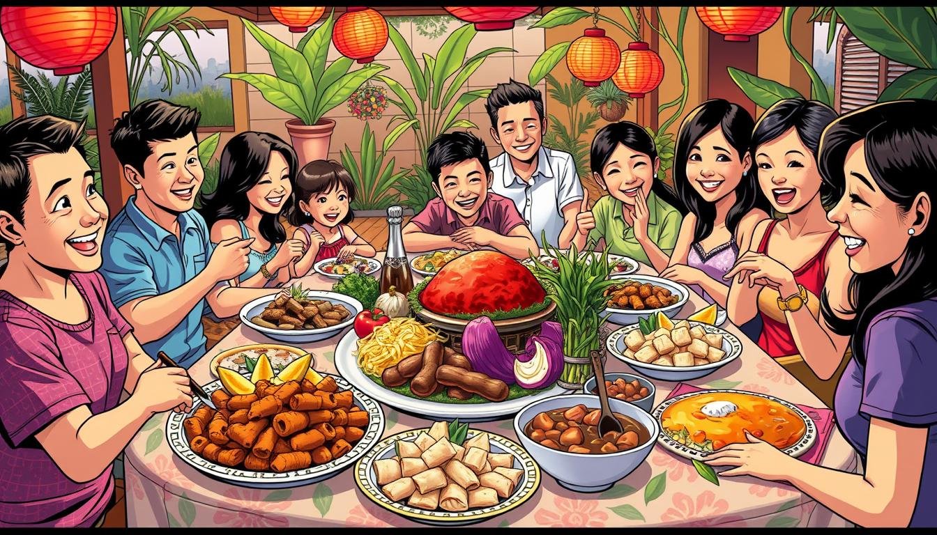 Sharing Food: A Filipino Expression of Love and Community