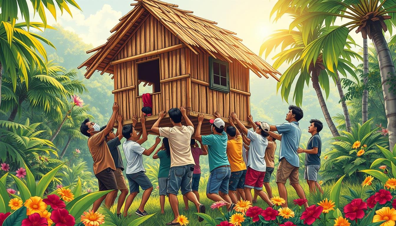 Bayanihan In Action: The Spirit of Filipino Communal Unity