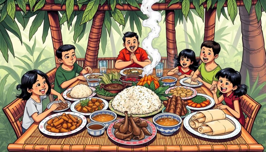 Sharing Food: A Filipino Expression of Love and Community